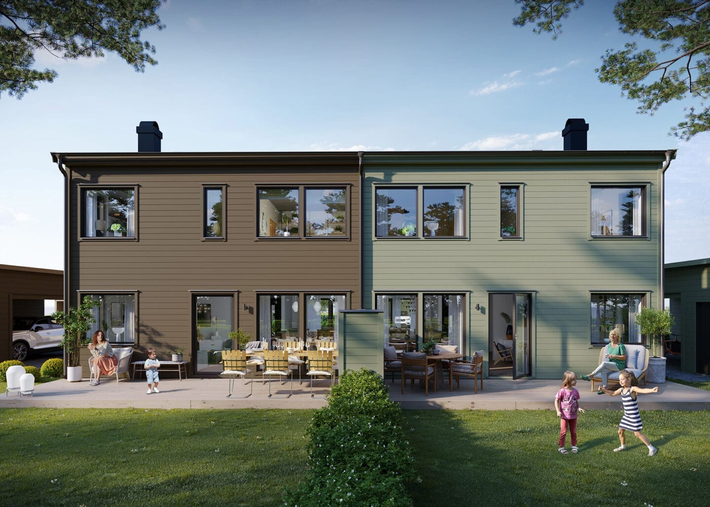 Manhem parhus 7-14, Norrköping - Tomter till salu - Eksjöhus