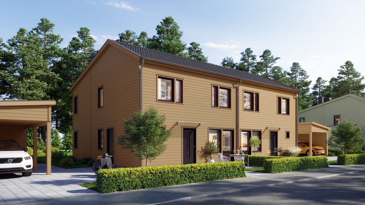 Manhem parhus 7-14, Norrköping - Tomter till salu - Eksjöhus