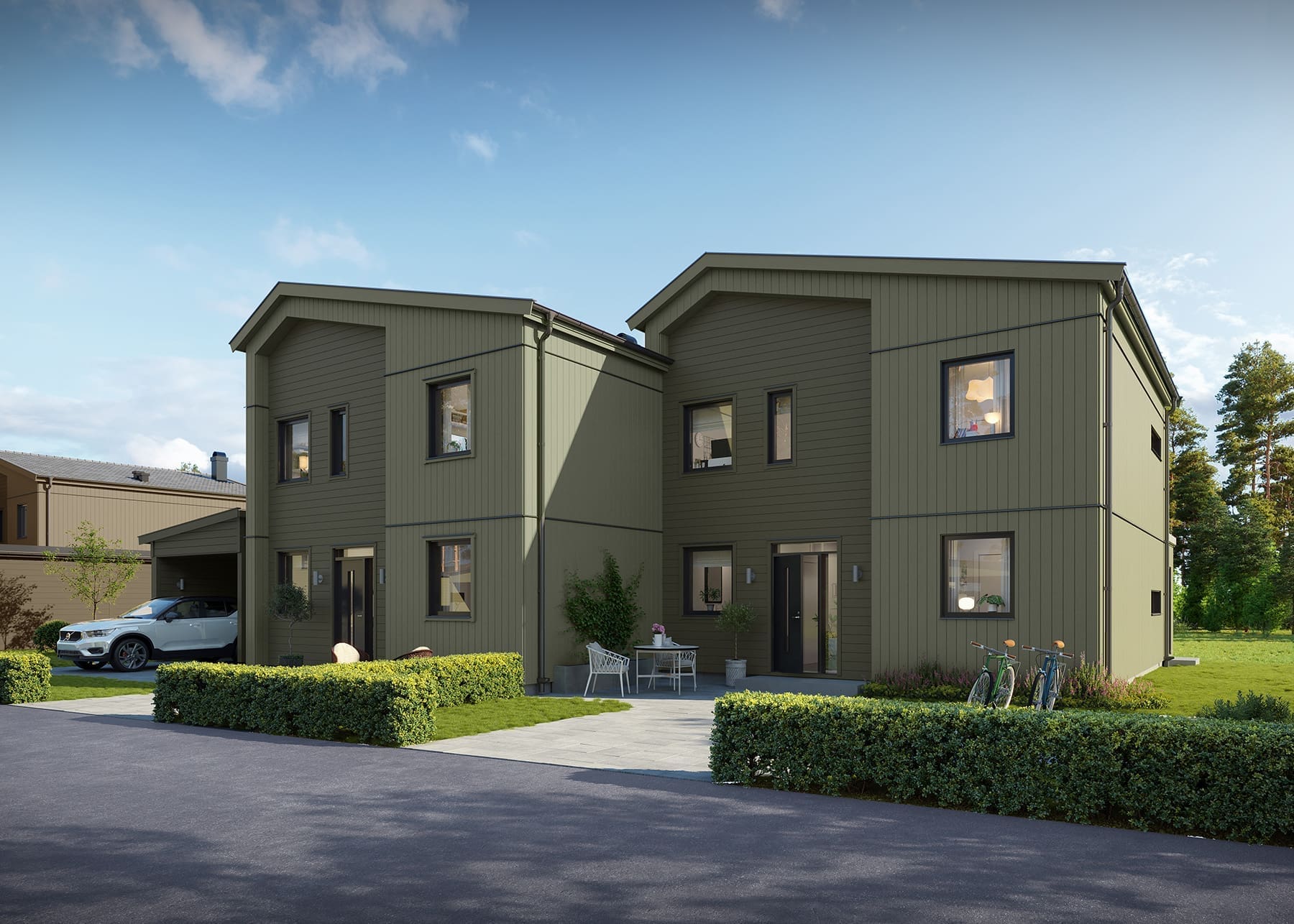 Manhem parhus 1-6, Norrköping - Tomter till salu - Eksjöhus