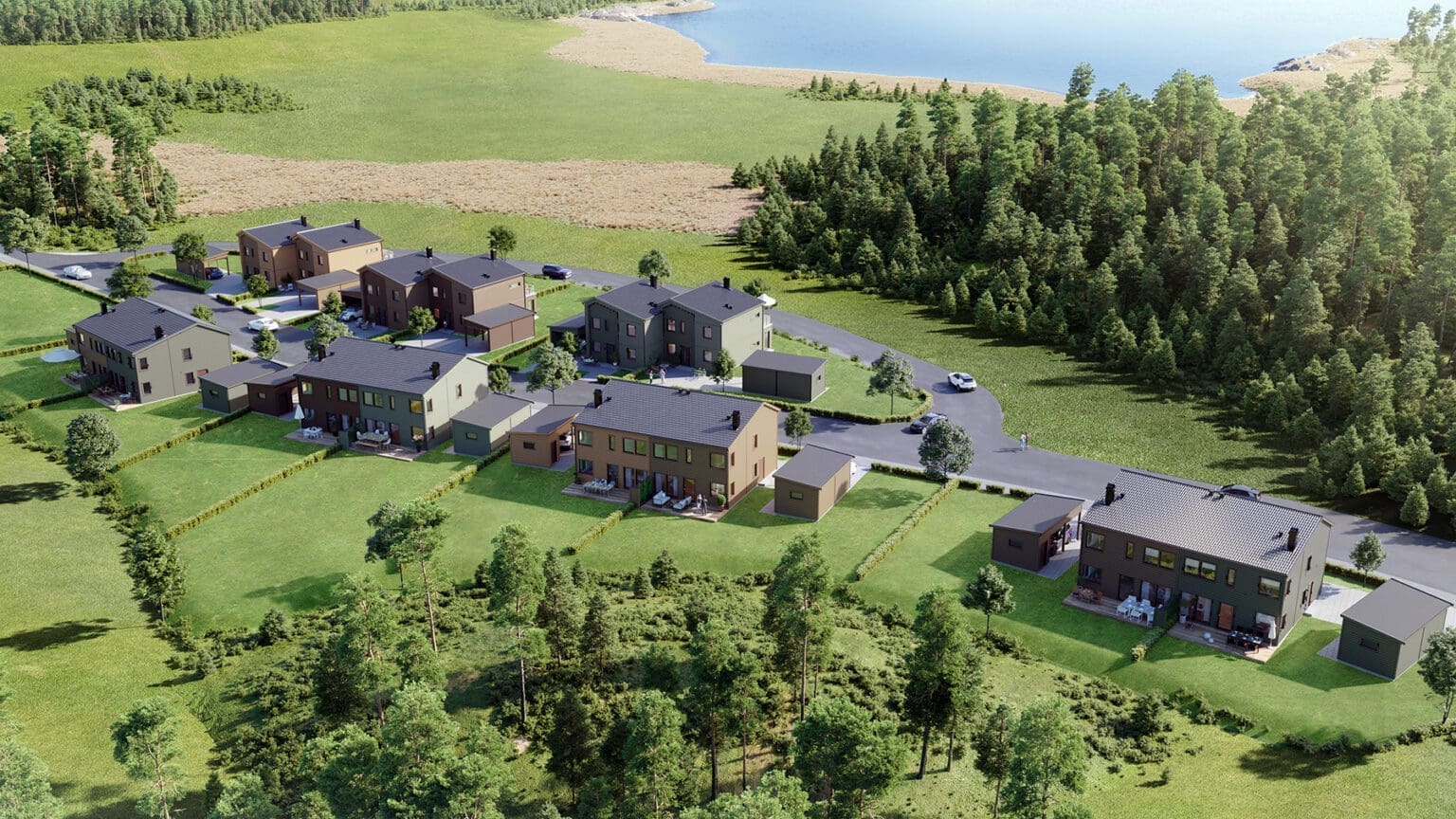 Manhem parhus 1-6, Norrköping - Tomter till salu - Eksjöhus